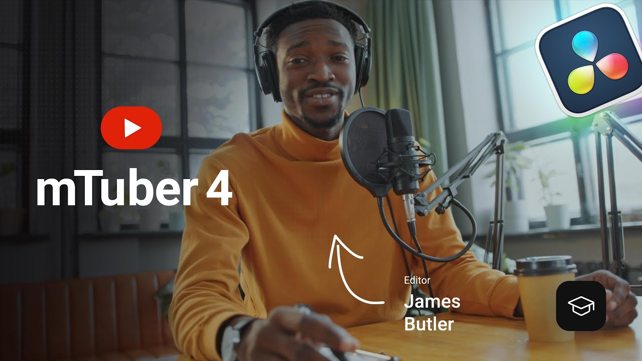 The best YouTube editing toolkit for DaVinci Resolve — mTuber 4 Overview — MotionVFX - YouTube