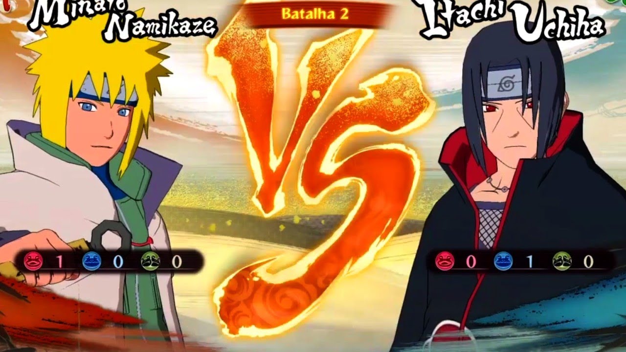 MINATO VS ITACHI PT-BR🇧🇷, (SUPER DIFÍCIL) Naruto Shippuden Ultimate ...