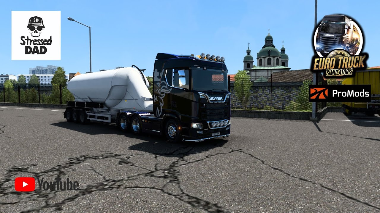 ETS2 ProMods 2.65 | Warsaw to Płock | Euro Truck Simulator 2 | 4K UHD ...