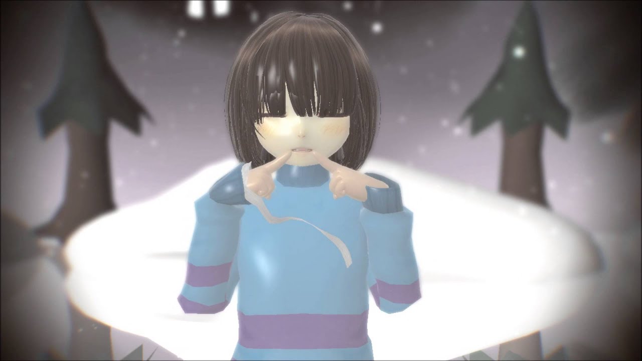 [MMDxUndertale] Gwiyomi Song (Frisk) - YouTube