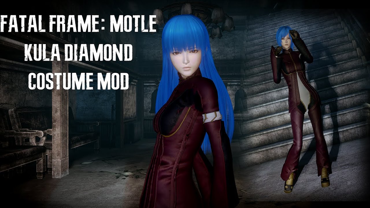 FATAL FRAME: Mask of the Lunar Eclipse - KULA DIAMOND COSTUME MOD - YouTube