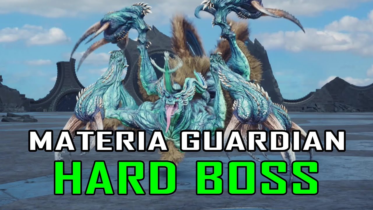 Final Fantasy 7 Rebirth - EASY WAY to defeat MATERIA GUARDIAN on Hard ...