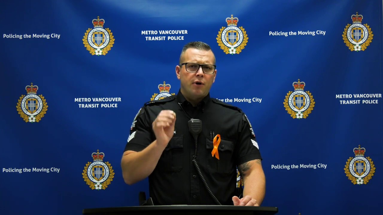 September 30, 2019: Metro Vancouver Transit Police Weekend Highlights ...