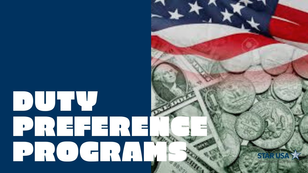 Duty Preference Programs - YouTube