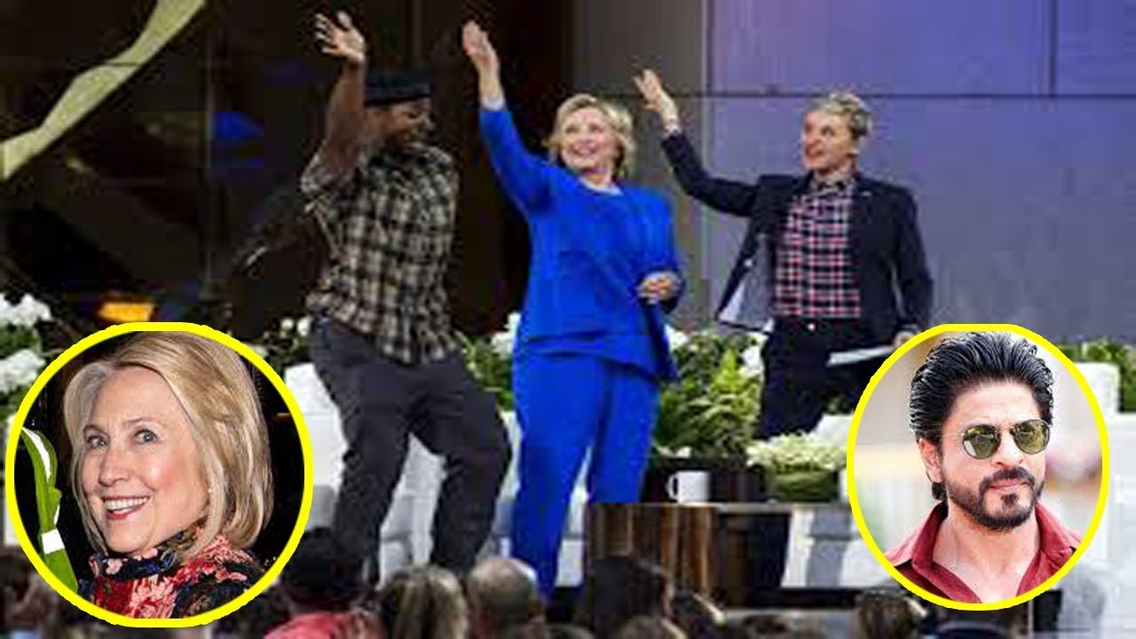 Hillary Clinton Dancing with Bollywood Superstar Shah Rakhu Khan at ...