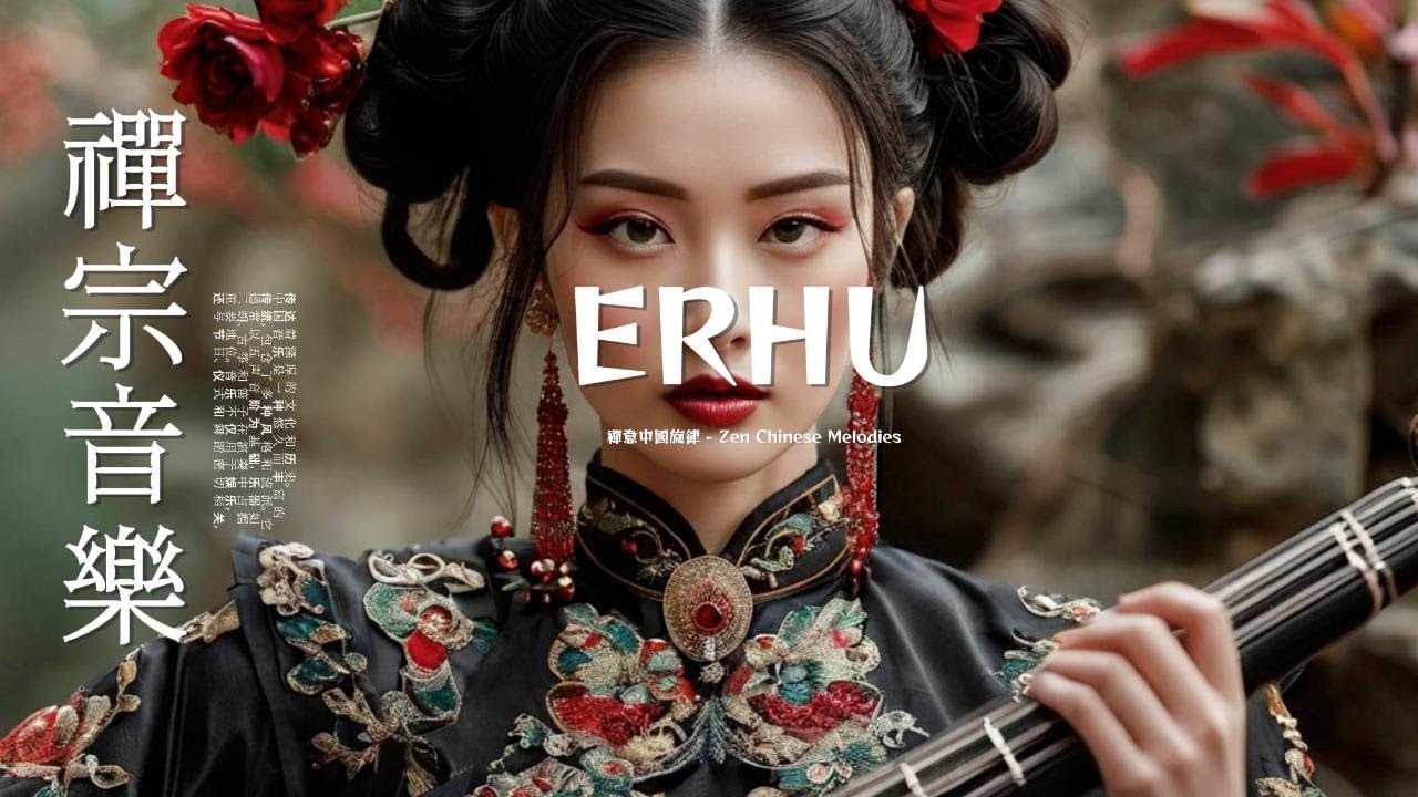 Relax Chinese Sounds | Tranquil Bamboo Flute, Guzheng & Erhu 🍄 - YouTube