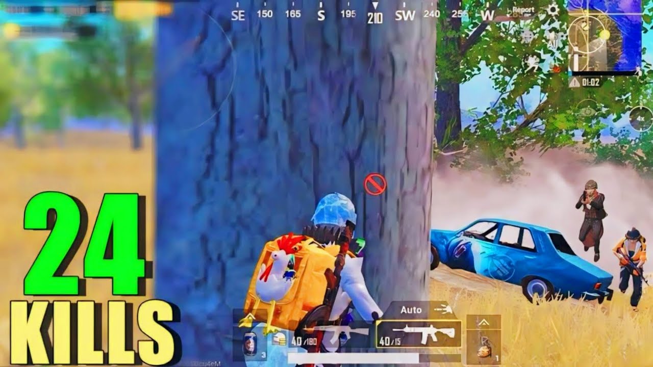 RUSH GAMEPLAY!!! | 24 KILLS SOLO VS SQUAD | PUBG MOBILE | ZEROXNEO # ...