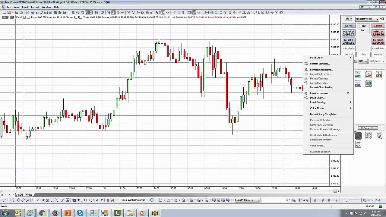 MultiCharts | AMP's FREE Special Edition | Master (Exit Strategy) - YouTube