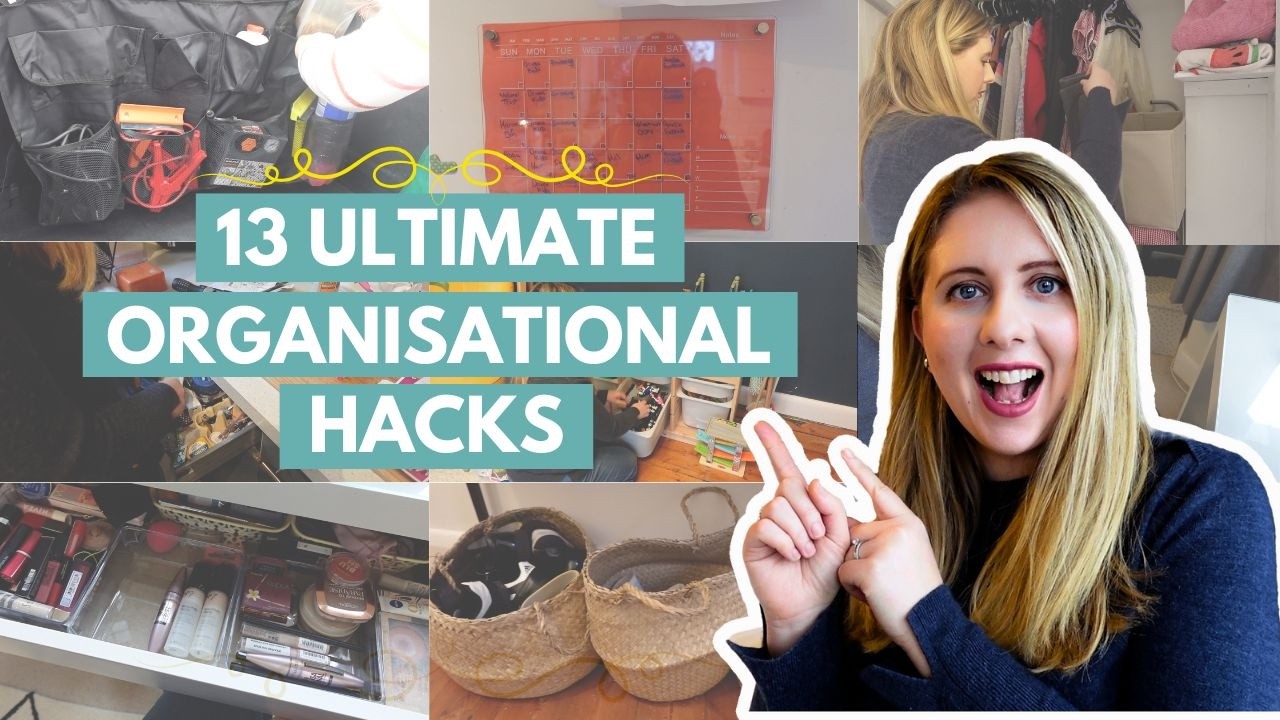 Ultimate Organisation Hacks for a Clutter-Free Life | Home & Car Tips ...