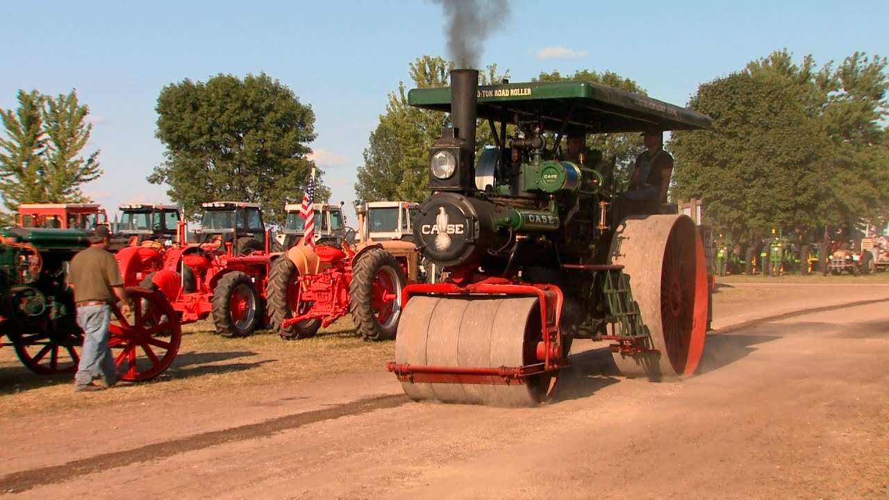 STEAM POWER From a Century Ago, Watch the 1923 Case Steam Roller! - YouTube