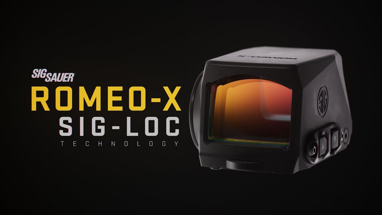 ROMEO-X SIG-LOC™ | Pistol Optic Integration Redefined - YouTube