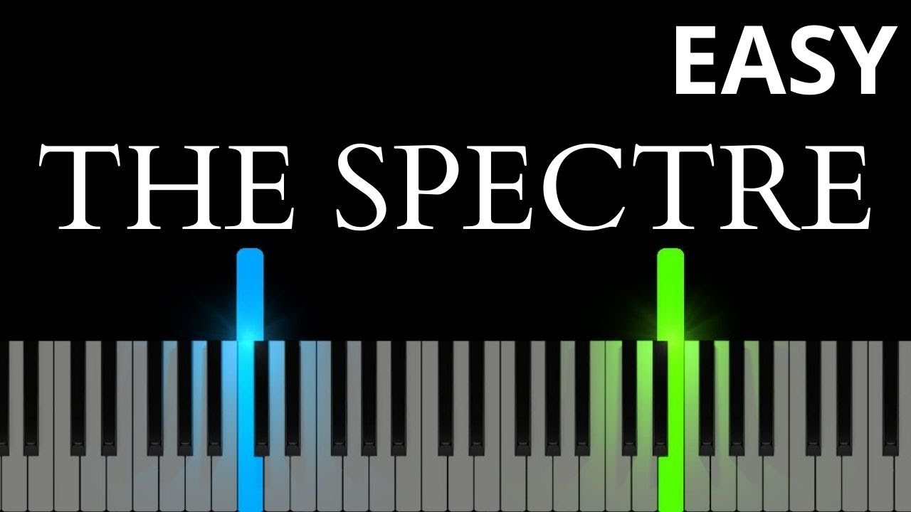Alan Walker - The Spectre (EASY Piano Tutorial) - YouTube