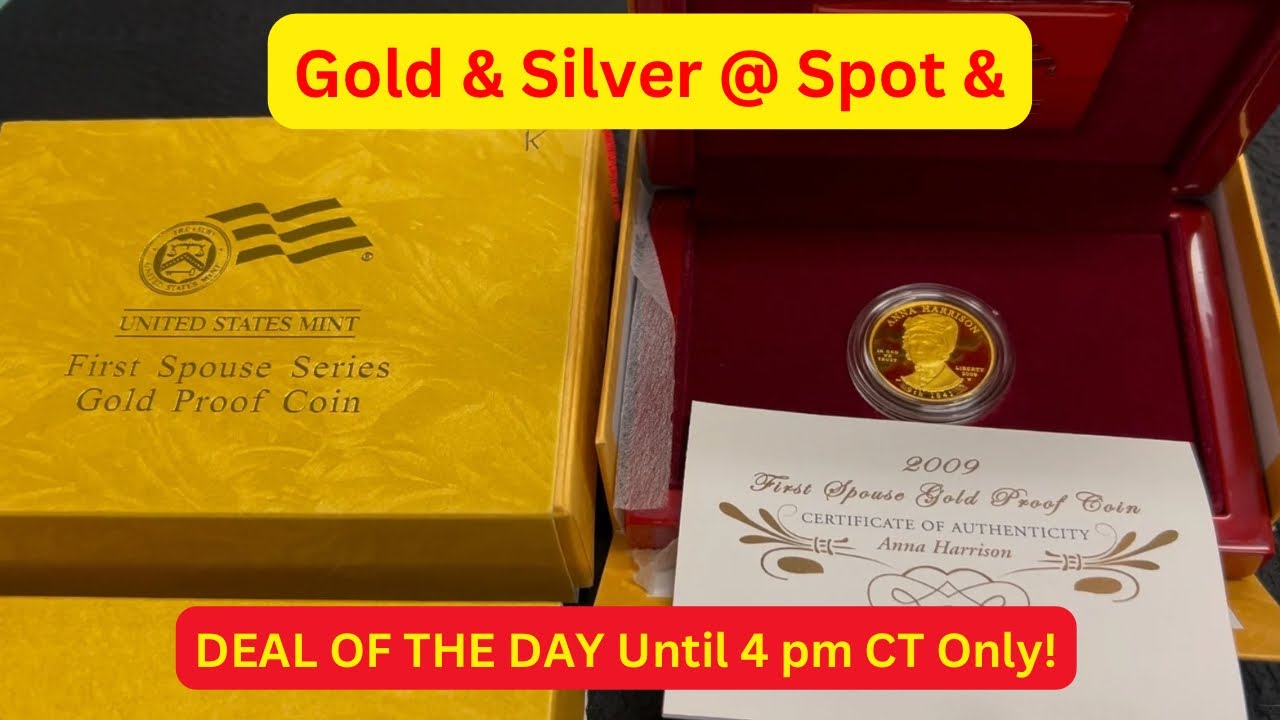 Gold & Silver @ Kitco spot price | DEAL OF THE DAY 1/28/29 - YouTube