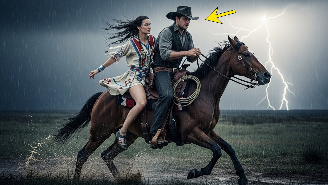 I’m Not Beautiful Enough,” Cried the Native Woman —Cowboy Held Her You ...