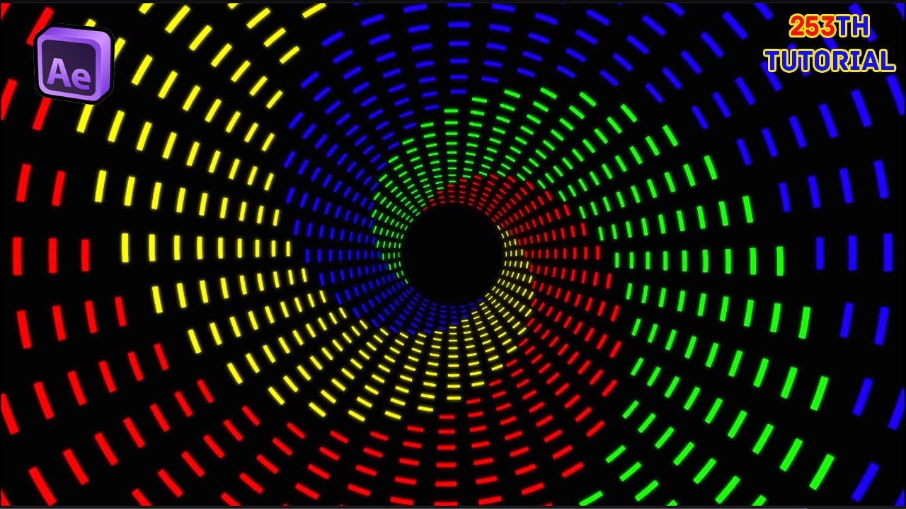 Create a STUNNING Colored Spiral Background in 5 Minutes with NO ...