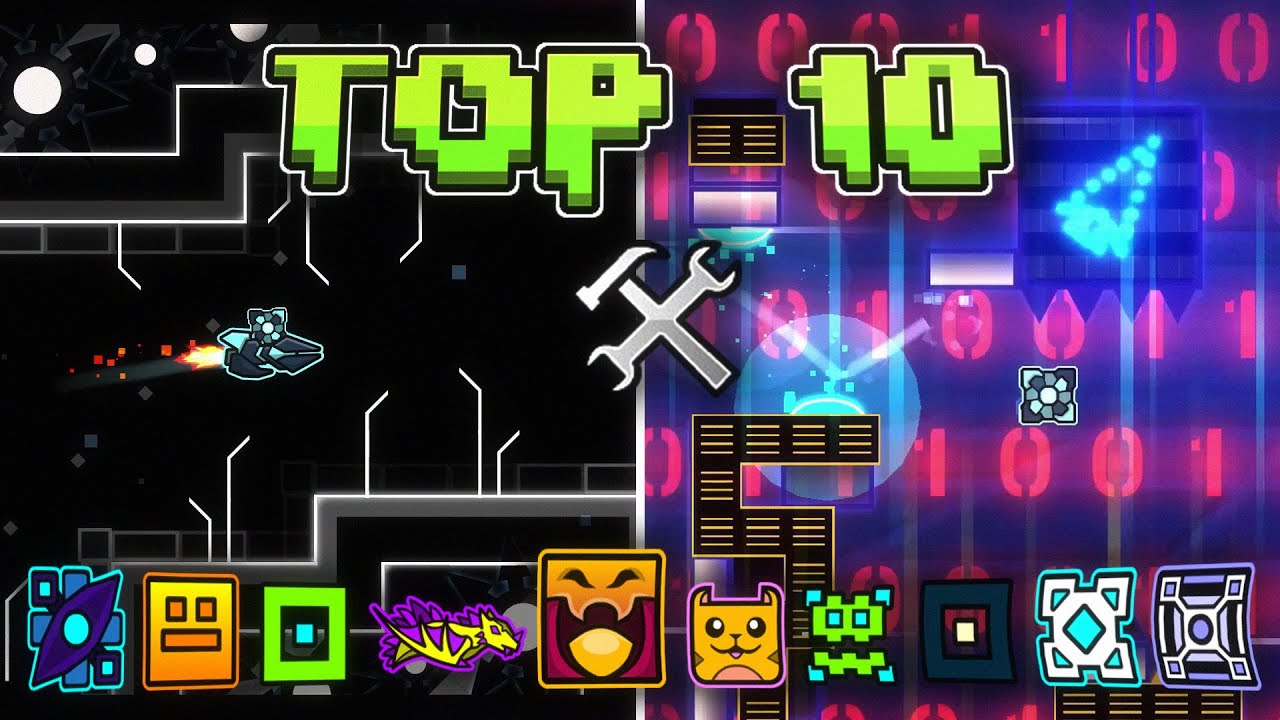 Newest and Oldest Rated Levels from Top 10 Creators in Geometry Dash ...
