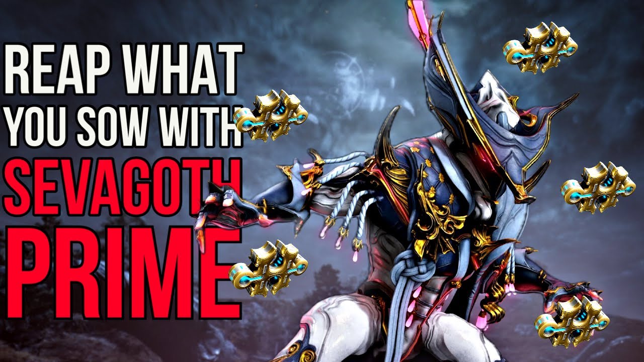 The Most Expensive Warframe Finally Goes Prime | Sevagoth Prime Build ...