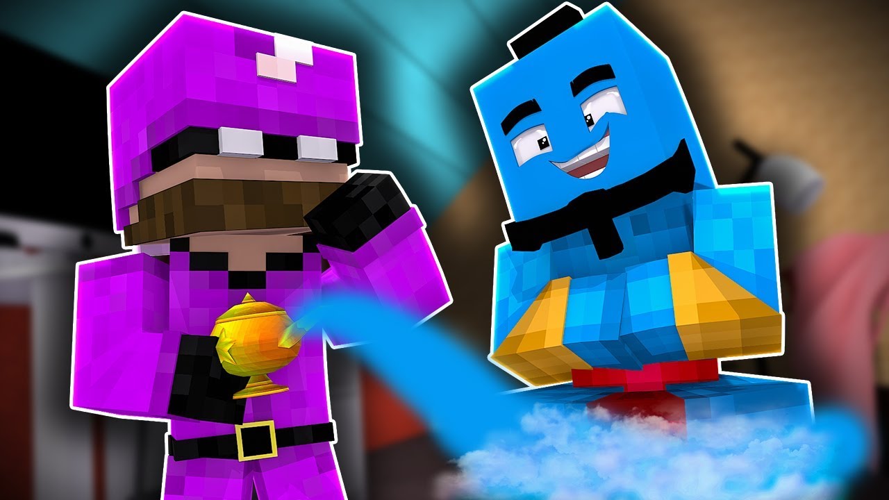 Minecraft Friends - MAGIC GENIE !? (Minecraft Roleplay) - YouTube