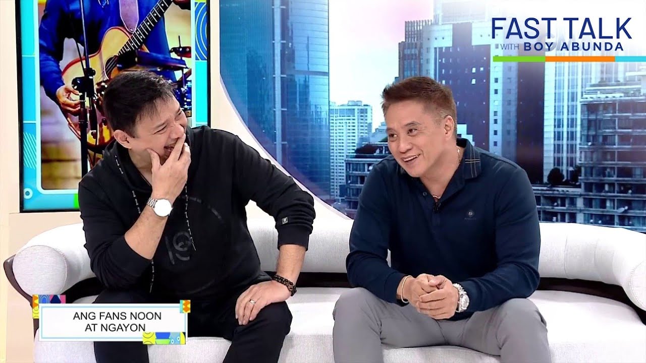 Fast Talk with Boy Abunda: OPM Hitmen Richard at Rannie, binatuhan ng ...