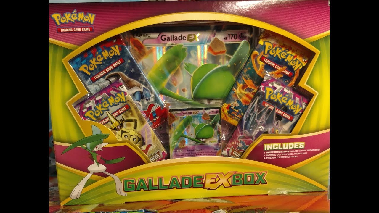 Gallade EX Pokemon TCG Box Opening - YouTube