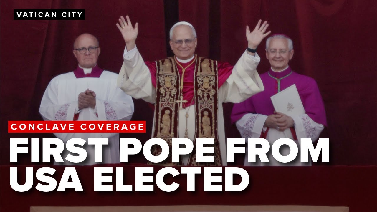 Pope Leo XIV's Full Speech After being Elected Pope - YouTube