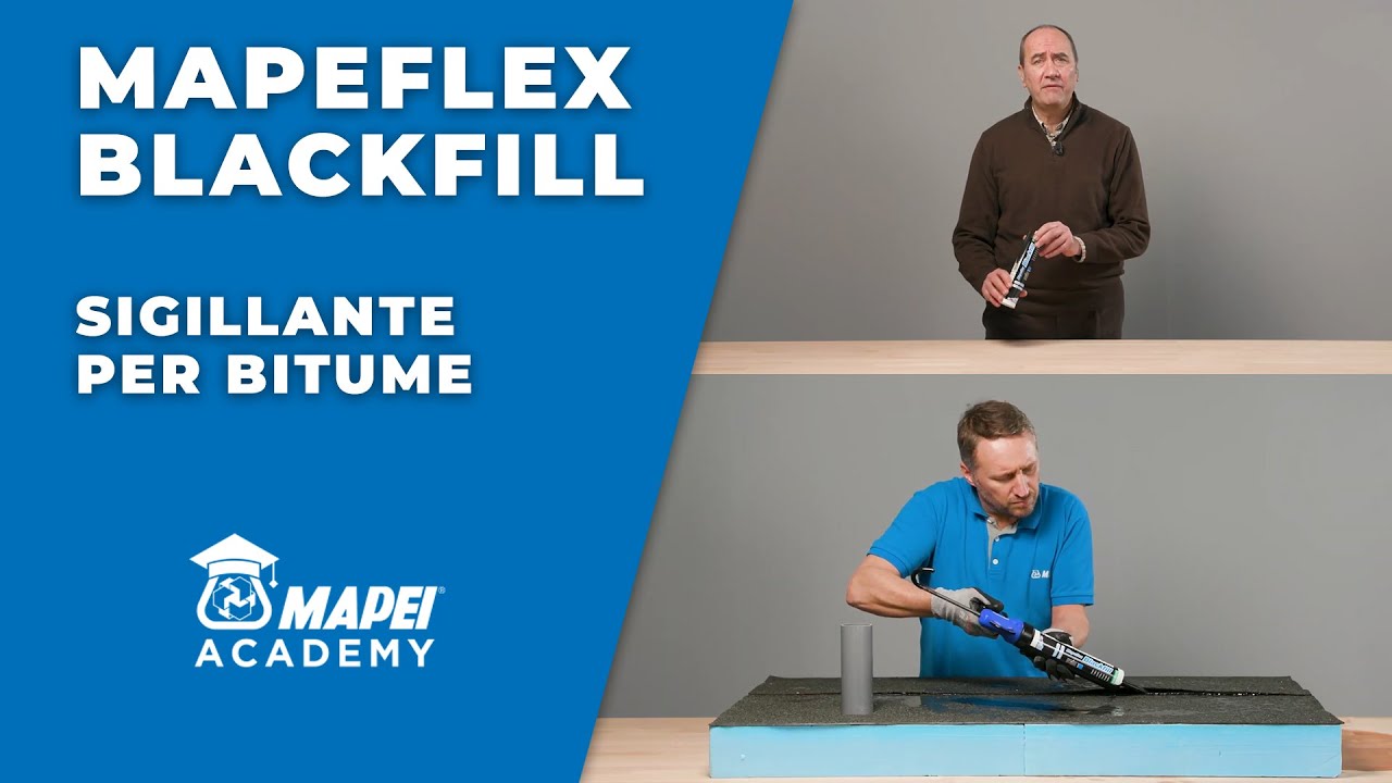 Silikon Bitumi MAPEFLEX BLACKFILL - Industriale.al