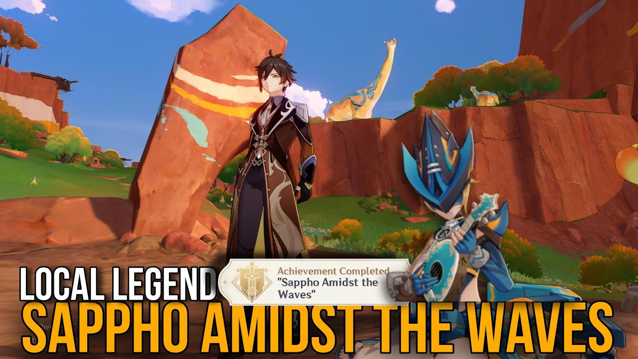 Local Legend SAPPHO AMIDST THE WAVES | Genshin Impact - YouTube