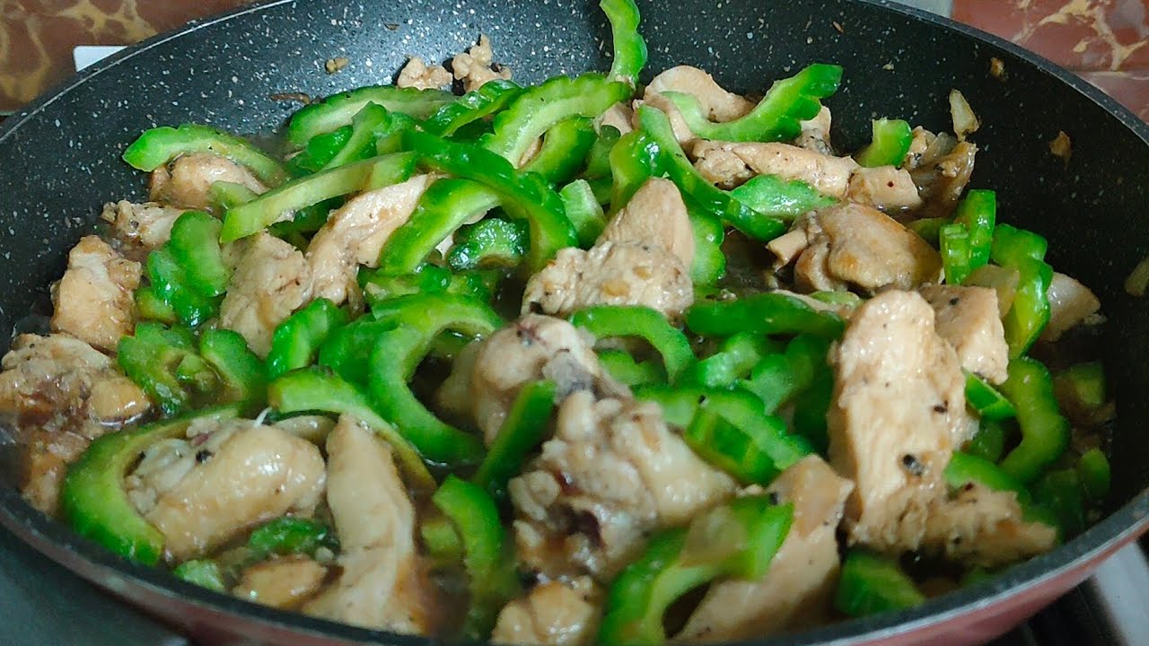 Chicken Ampalaya recipe/Walang Pait/Healthy ChickenAmpalaya Easy Recipe ...