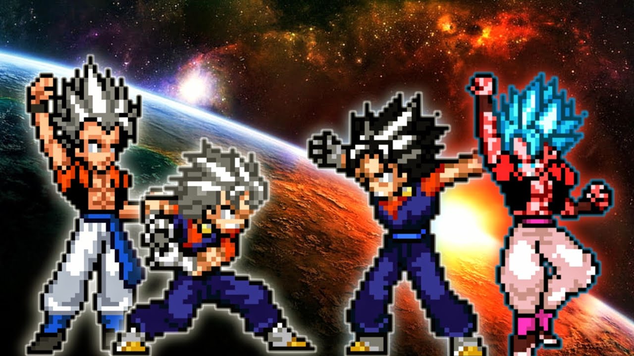 Gogeta MUI OP(new) & Vegito MUI OP(new) VS Gogeta OP(All form) & Vegito ...