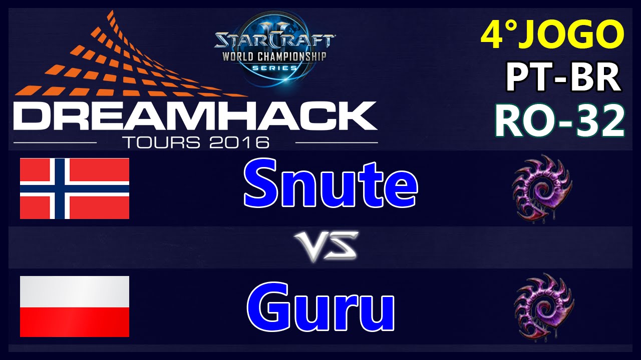 StarCraft 2 - Snute vs Guru J4 (ZvZ) - RO 32 - WCS: Spring Circuit ...