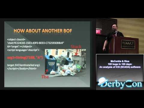 McCorkle & Rios -- 100 bugs in 100 days: An analysis of ICS (SCADA ...