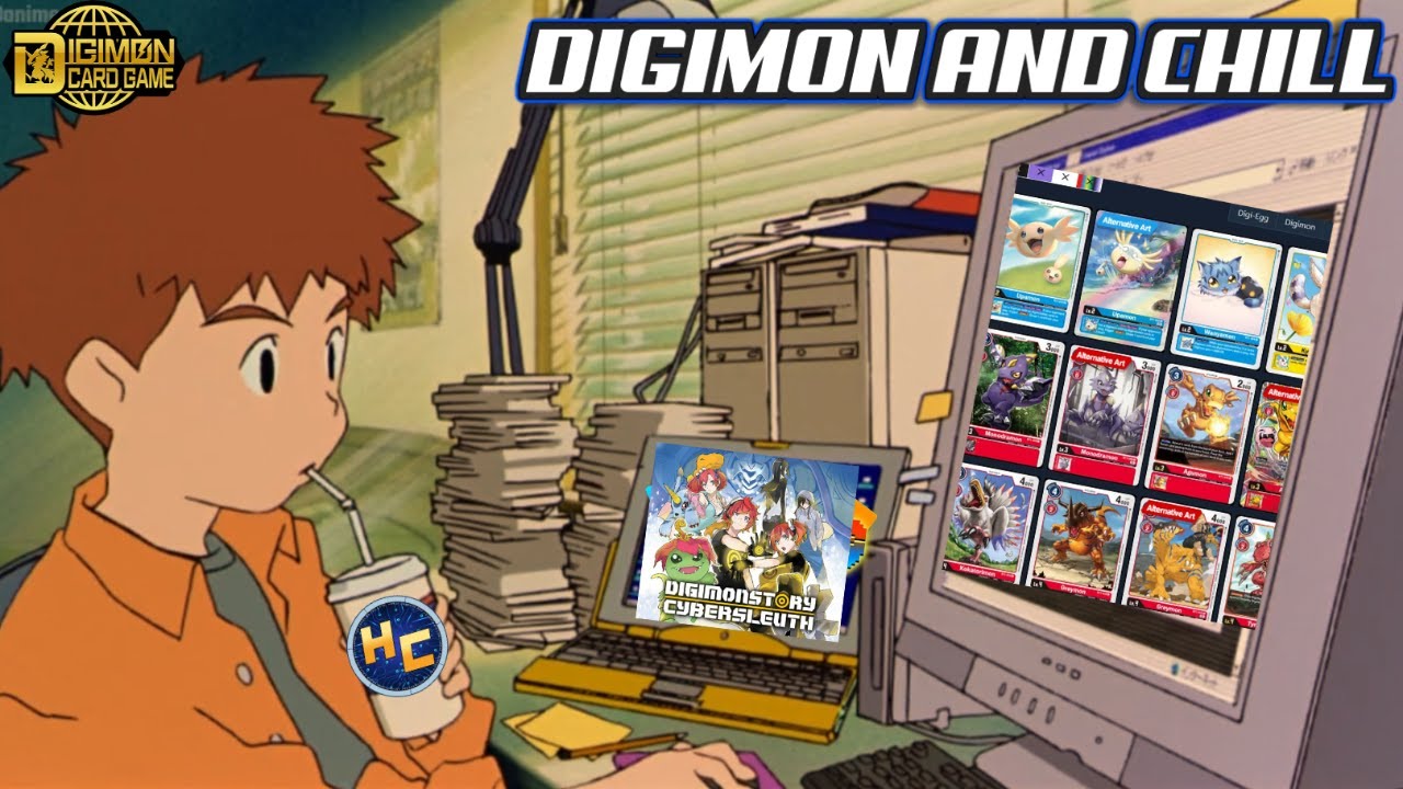 Digimon and Chill: Cyber Sleuth Edition! - YouTube