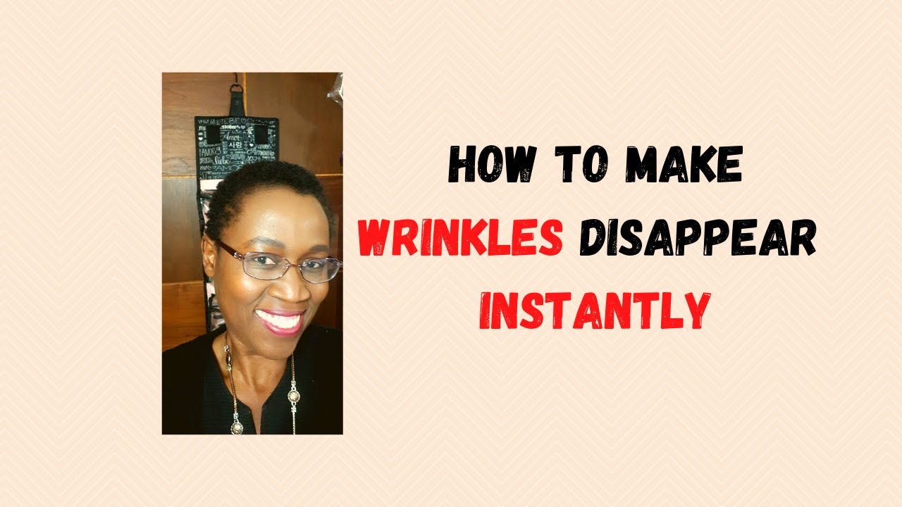 How To Make Wrinkles Disappear instantly - Deep Wrinkle Filler ...