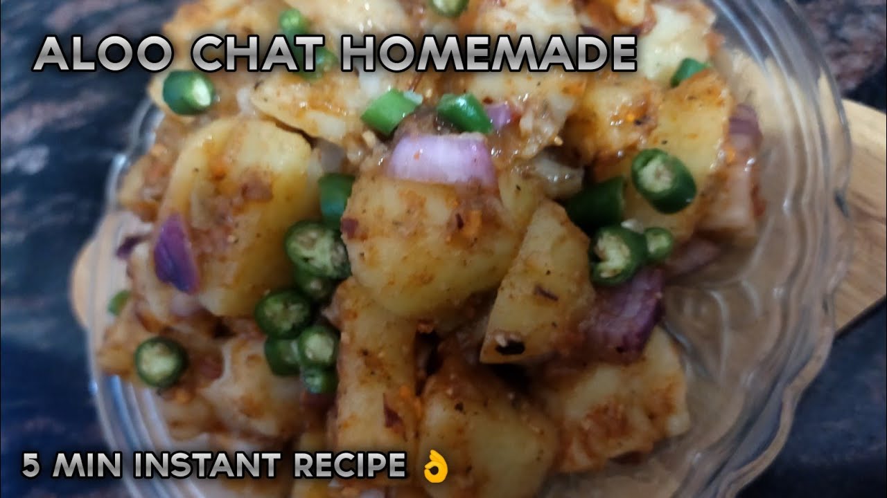 Tasty Aloo chaat | Chatpata Aloo chat market style | - YouTube