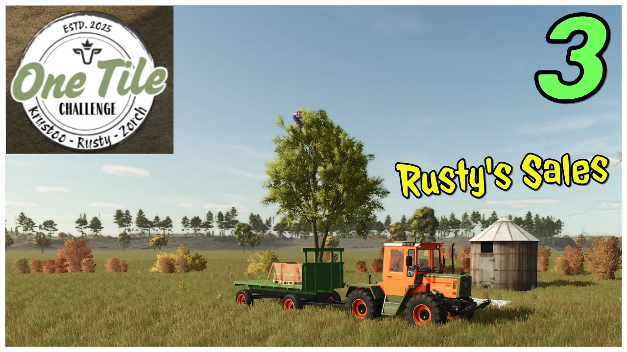 Rusty's Sales now in Competitive One Tile Challenge on Farmlands / Ep 3 ...