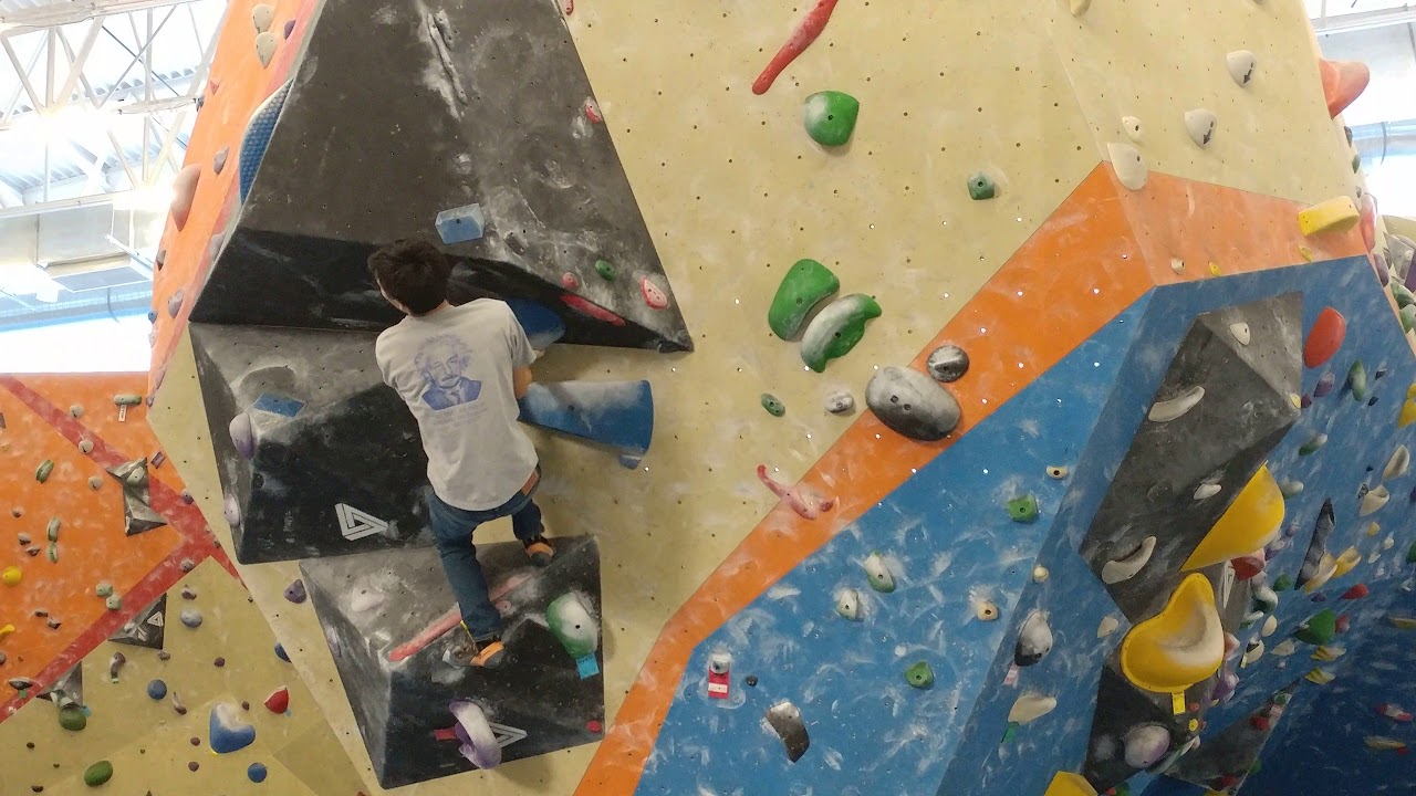 V4-V5 blue nose at Stone Summit Kennesaw - YouTube