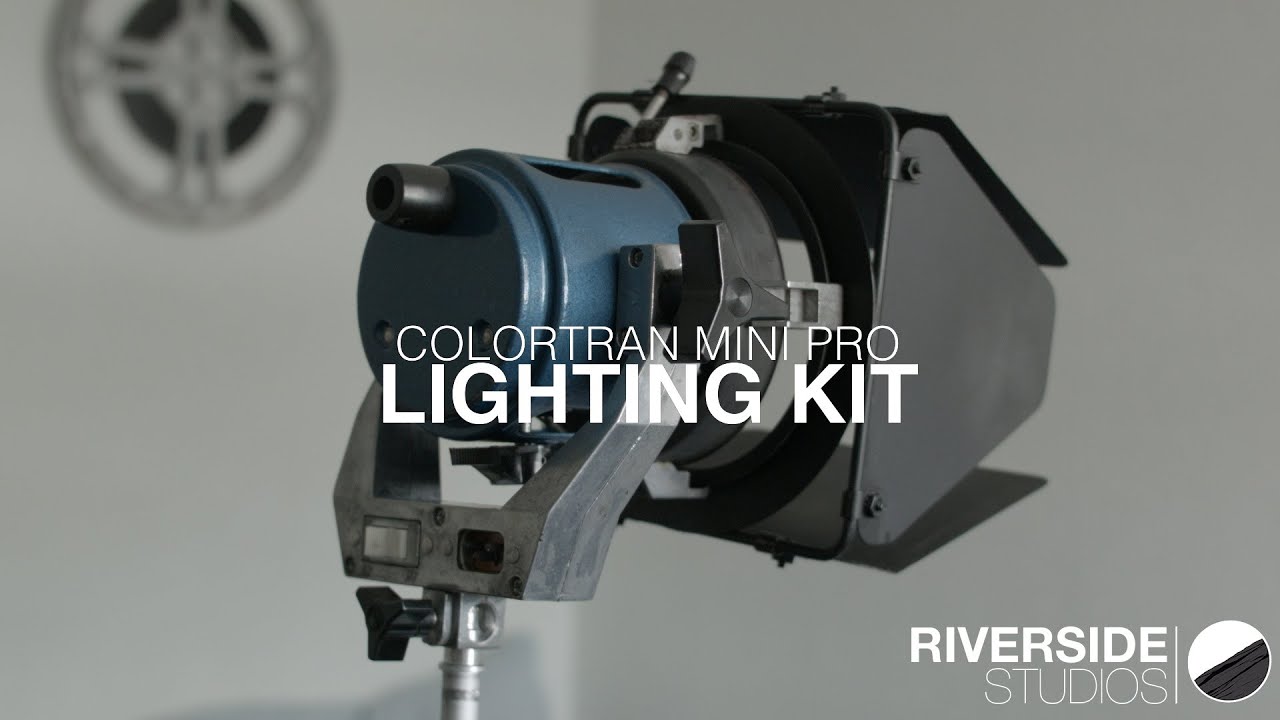 Cheap Lighting Kit - Colortran Mini Pro Review - YouTube