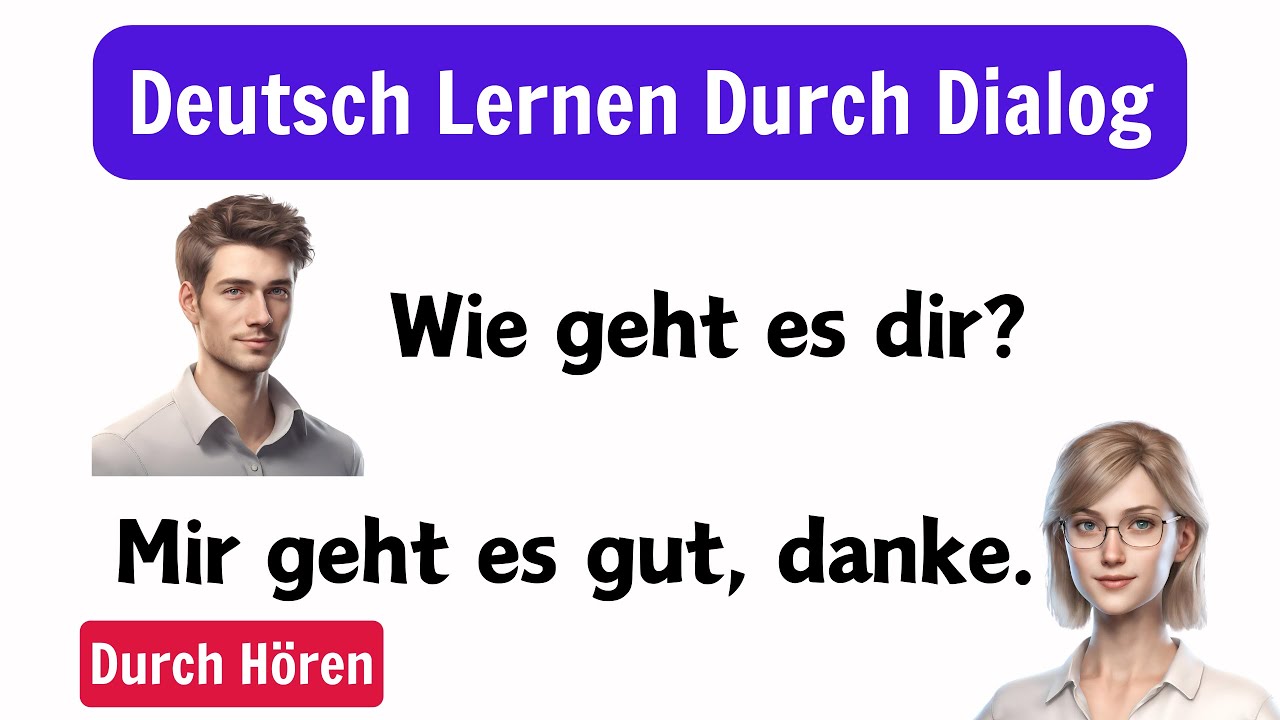 Deutsch Lernen mit Dialogen | Deutsch Lernen Durch Dialog | Deutsch ...
