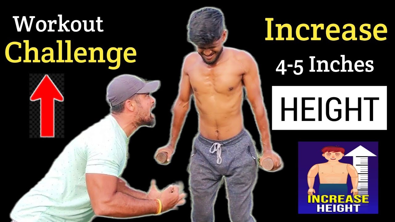 Try this HEIGHT INCREASE Challenge Daily For 3 Mins And Check Your ...