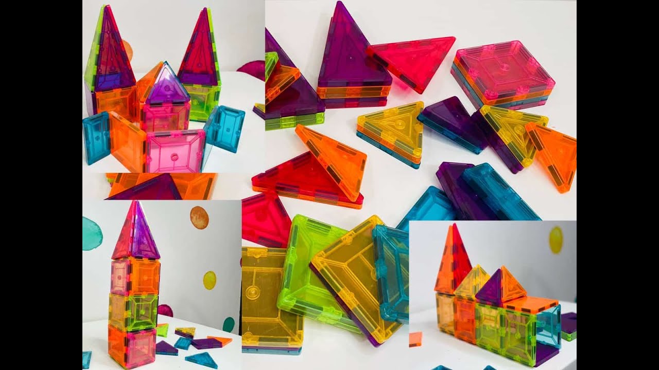Magna-tiles | Magnetic Tiles | Magna-Tiles Tower | Magnetic Tiles House ...