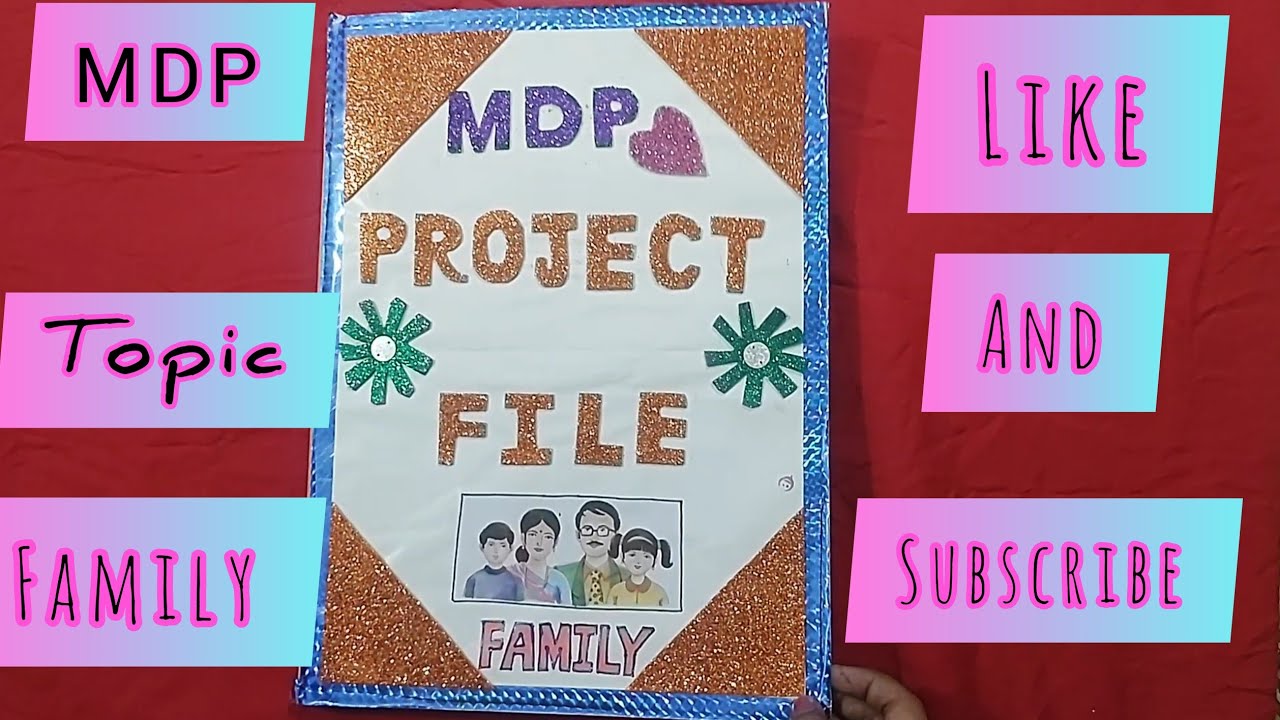 MDP on family for class 3 / class 4 / class 5 #mdponfamily # ...