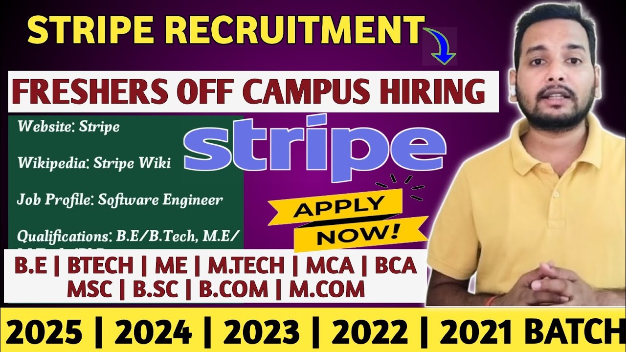 Stripe | Job Opportunity | Software Engineer | Stripe Official Mass ...