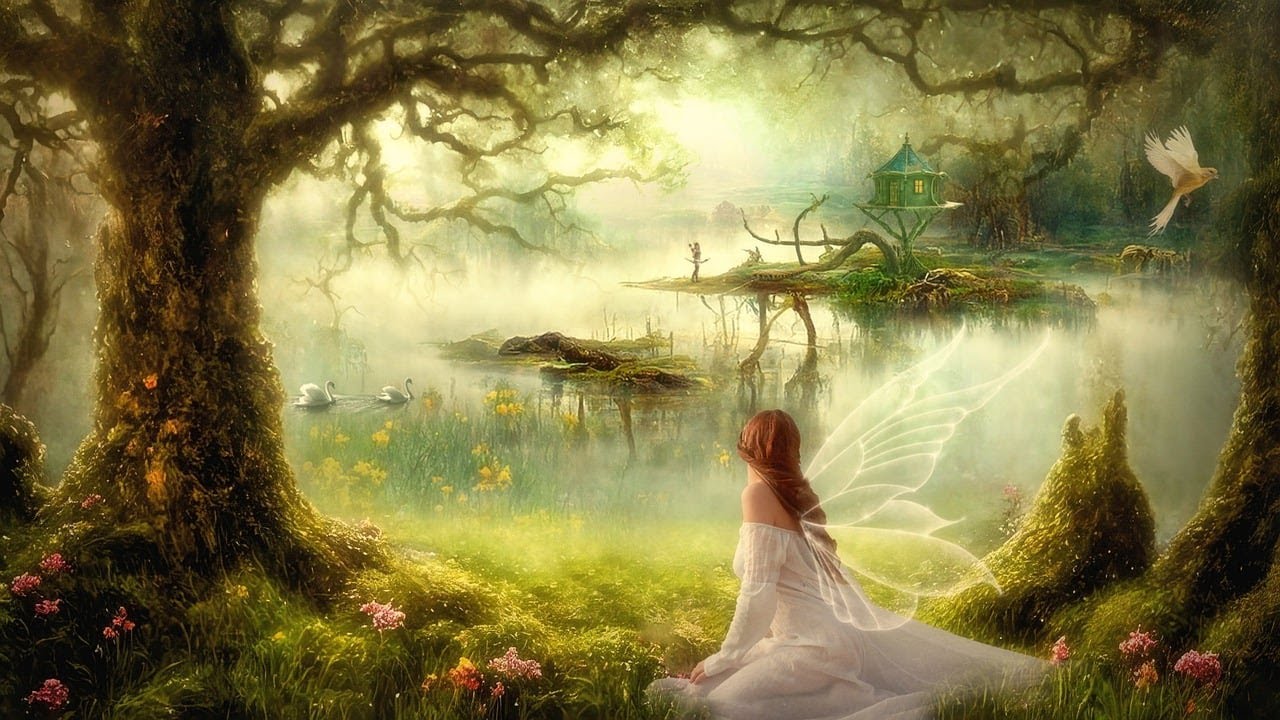 Magical Night 💜 Fall Into Sleep Fast & Easy ★ Fairy Meeting ★ Soothing ...