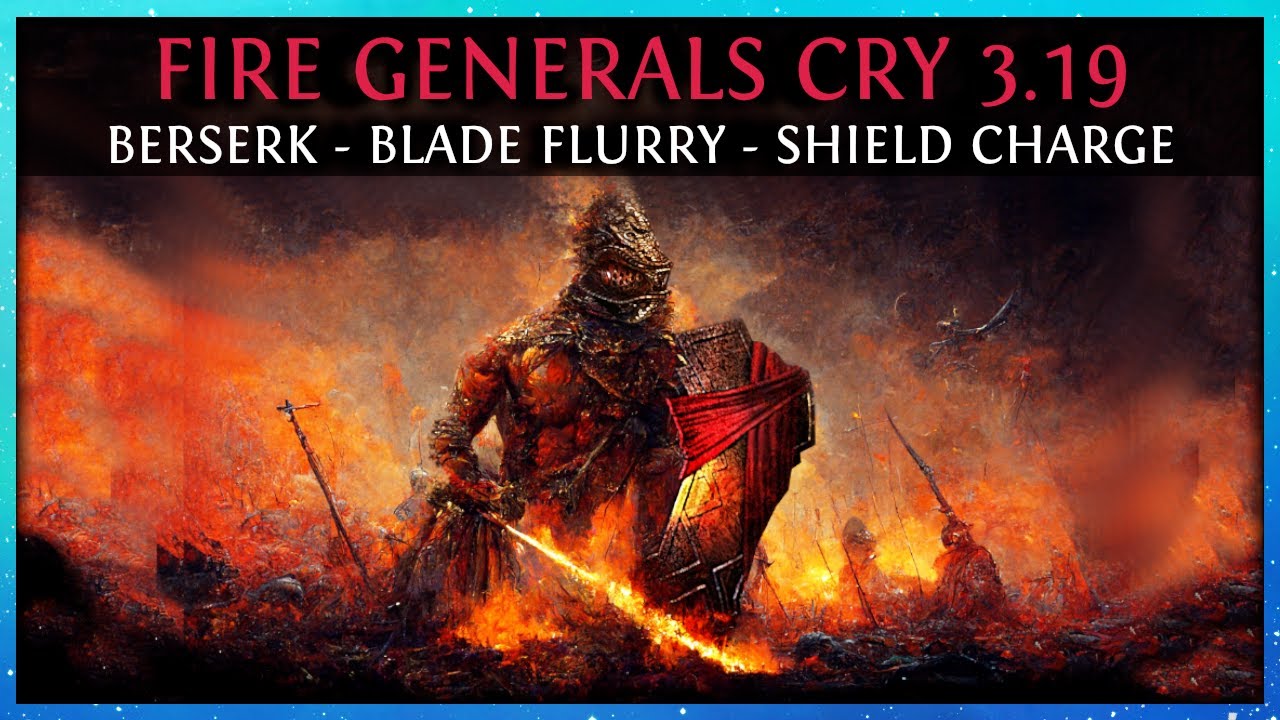 [PoE Build] Mój starter 3.19. Fire Generals Cry Blade Flurry + Shield ...