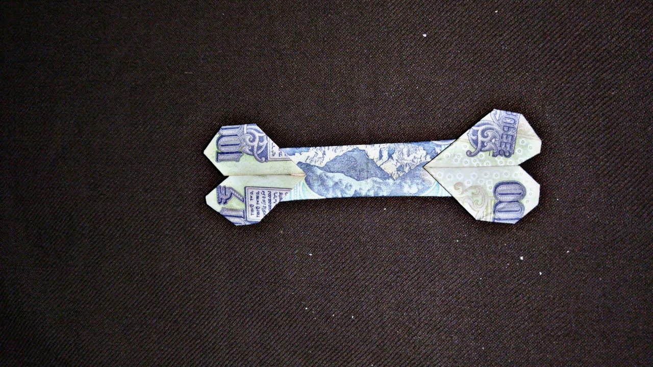 HOW TO MAKE "Amazing Duble Herat 💓 With Old 100 Rupees Note | amazing ...