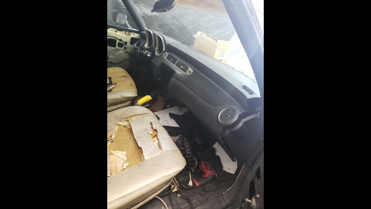 How to Camaro dash swap Chevelle part 3 mounting + defrost vents - YouTube