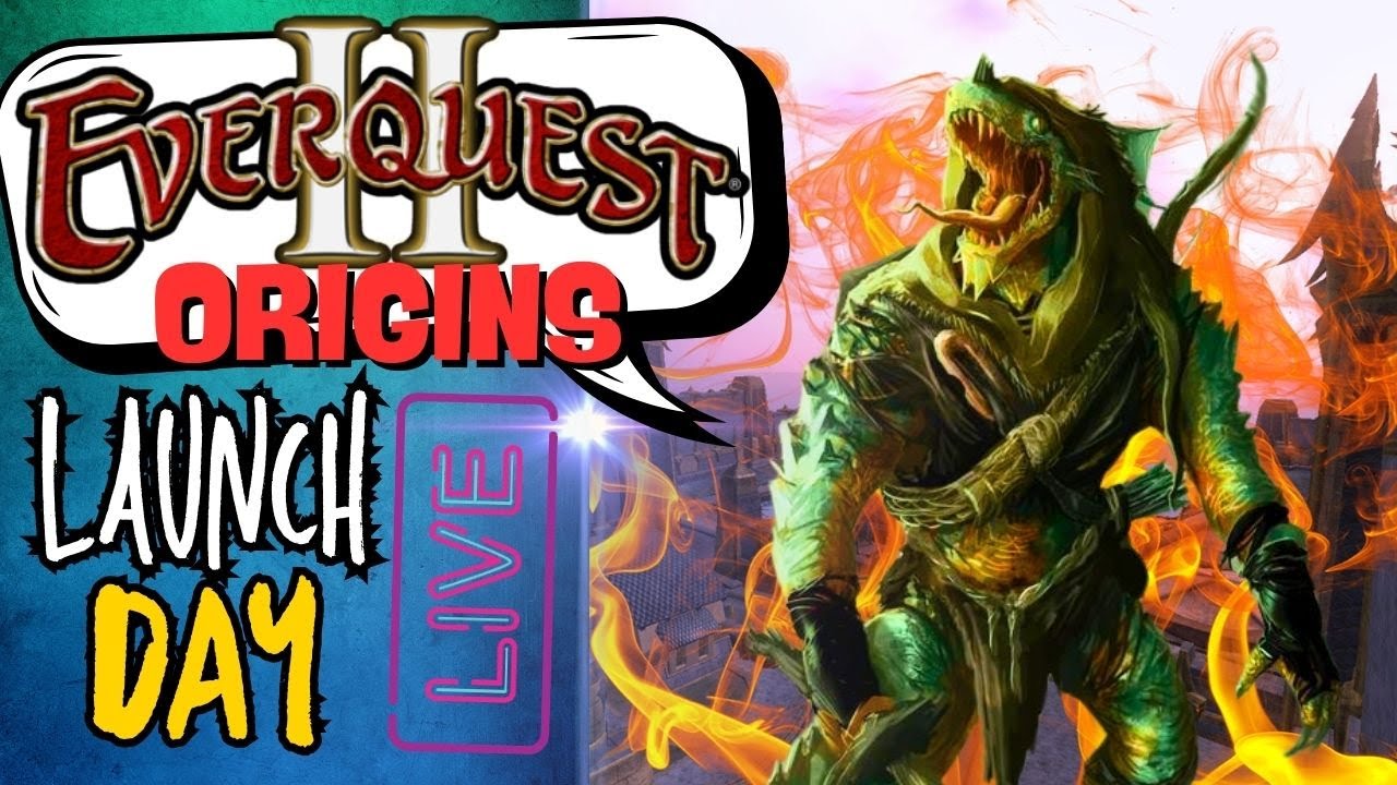 EverQuest 2 : Origin Server : Launch Day Adventures Begin - YouTube