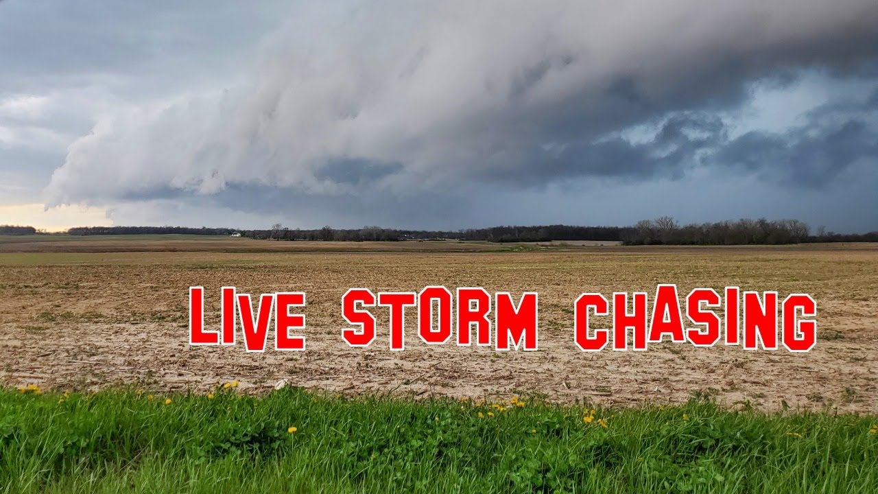 Storm Chasing LIVE April 23 - YouTube