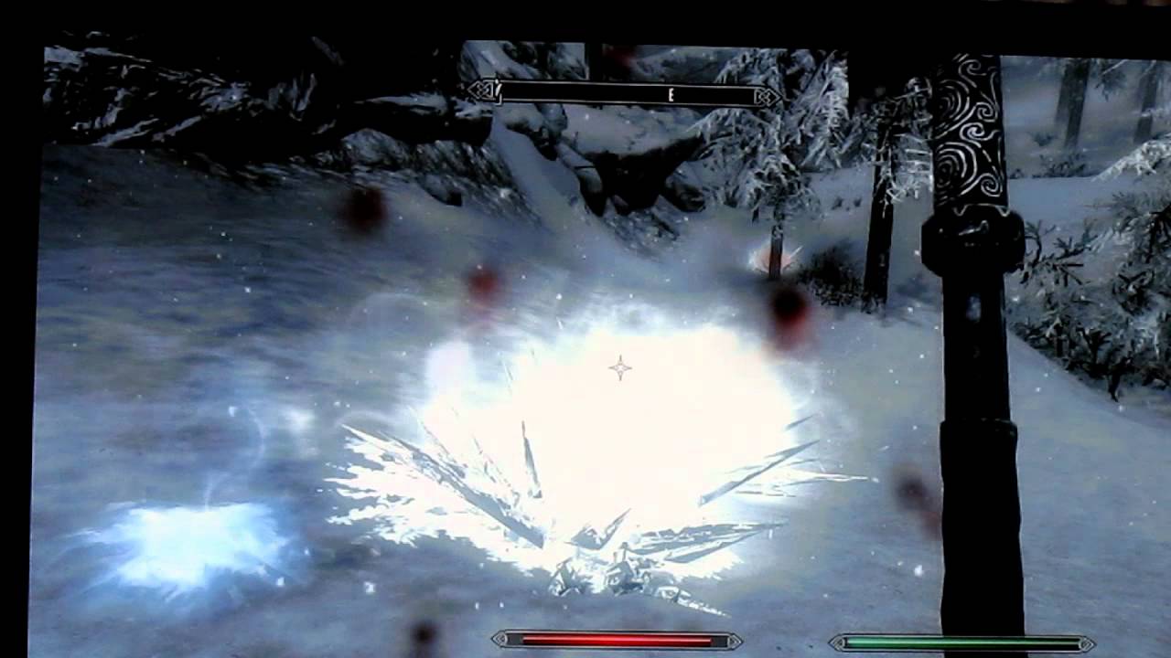 PS3 - The Elder Scrolls V Skyrim - Ice Wraith - YouTube