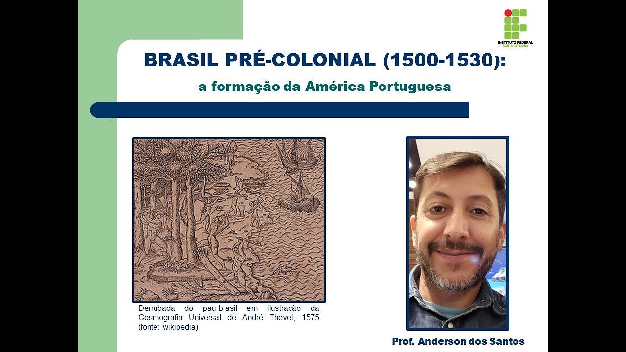 Brasil Pré-Colonial (1500-1530) - videoaula - Prof. Anderson dos Santos ...